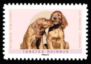Tendres Animaux, Timbres de France émis en 2023