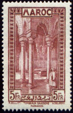 Timbres poste coloniaux du Maroc