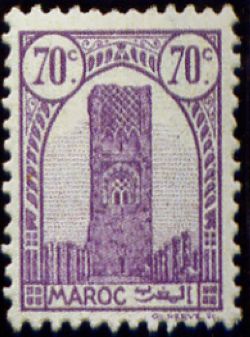 Timbres poste coloniaux du Maroc