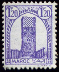 Timbres poste coloniaux du Maroc