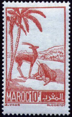 Timbres poste coloniaux du Maroc